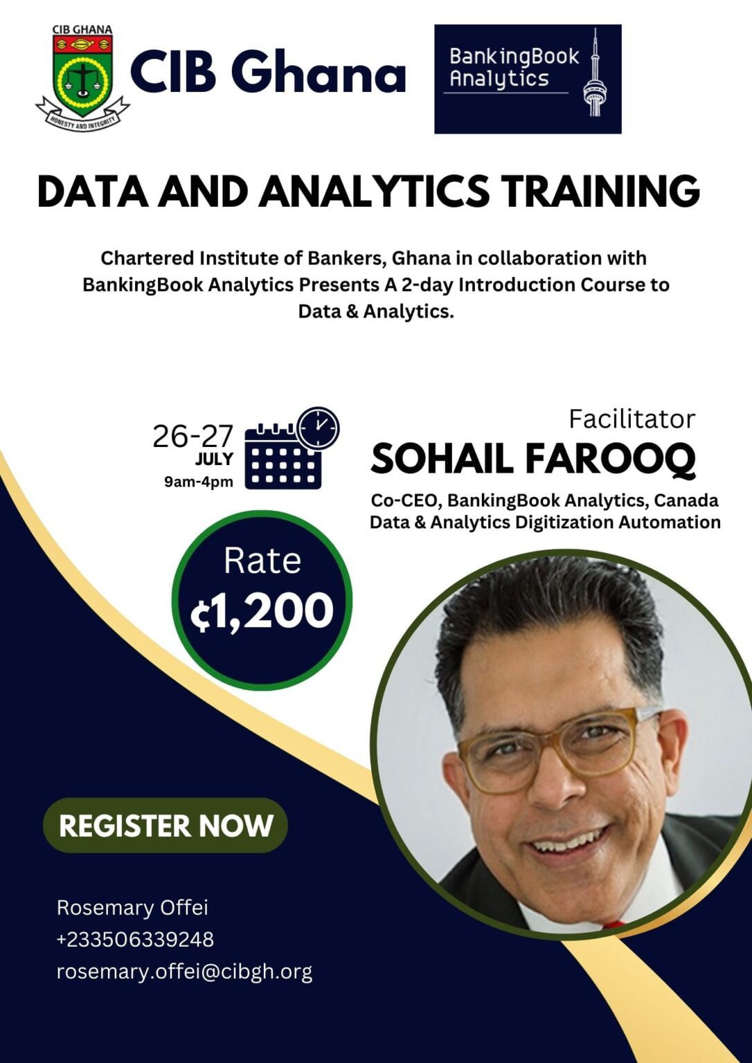 Data and Analytics Training - Chartered Institute of Bankers, Ghana